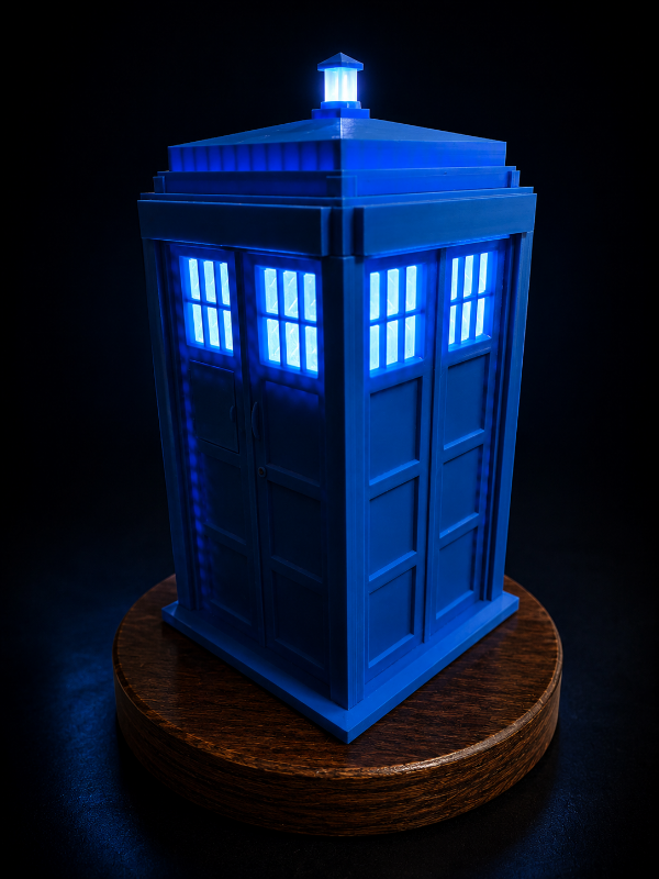 Tardis de Doctor Who - Trippy Factory