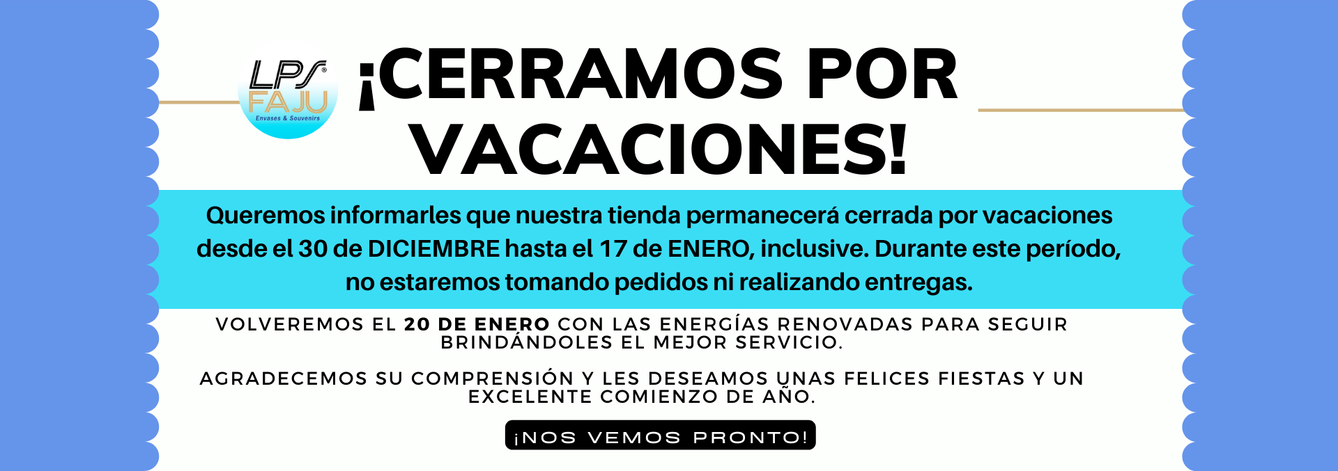 Tienda online de LPS FAJU