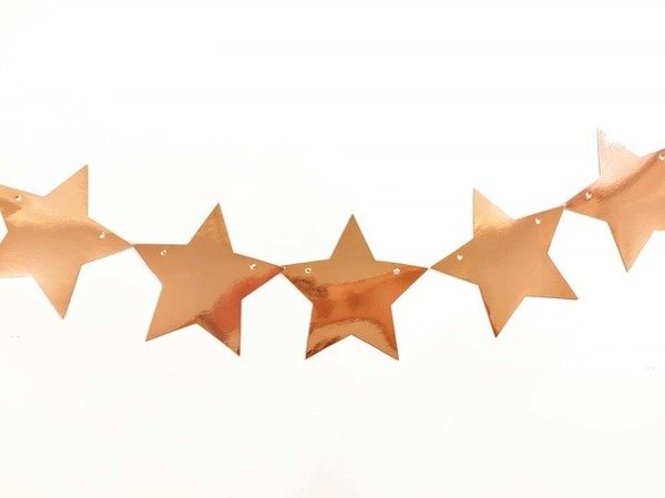 GUIRNALDA ESTRELLA ROSE GOLD - Sorbetes cancheros