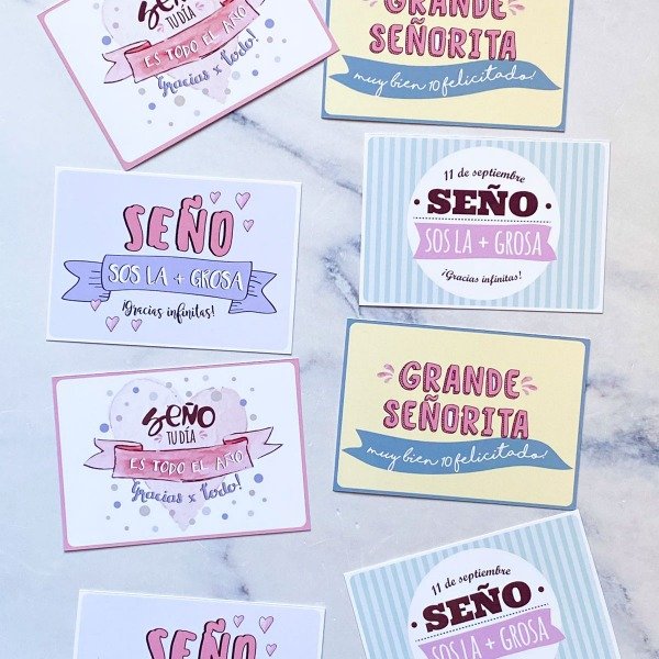 PACK DE TARJETAS SEÑO - Mimika