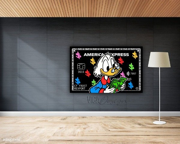 Cuadro Tio Rico AMEX 2 - Vica Design