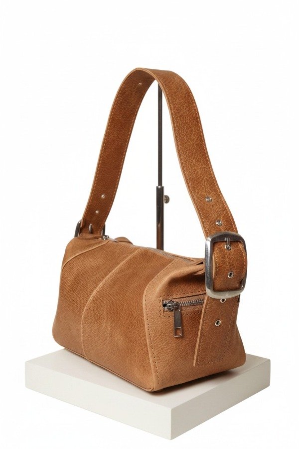 Cartera Bag Compacta Marrón Suela - Varese Calzados