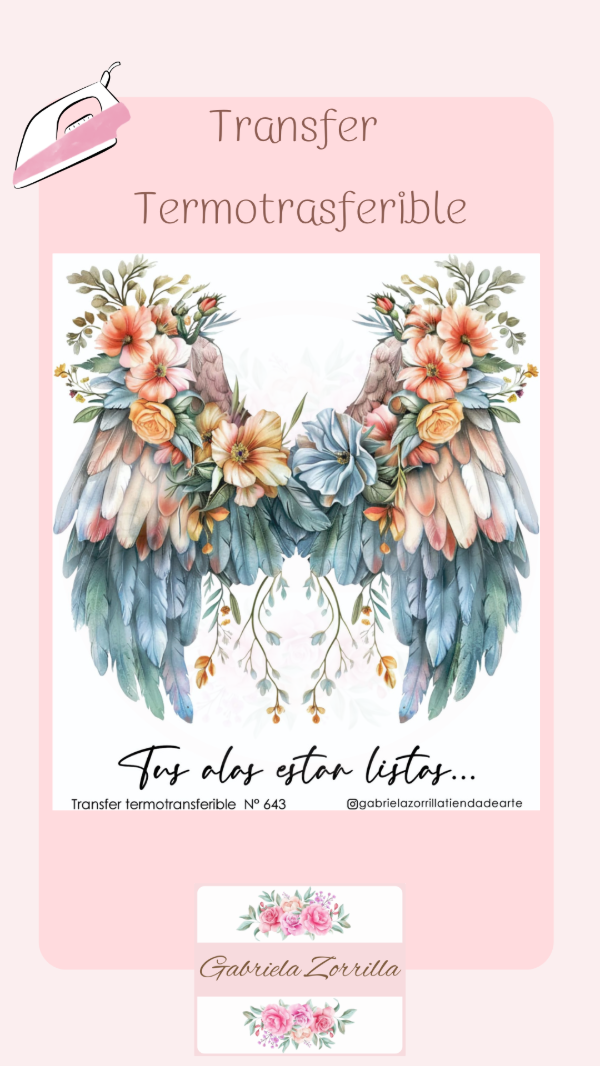 Transfer Termo transferible 643 - Tienda Gabriela Zorrilla