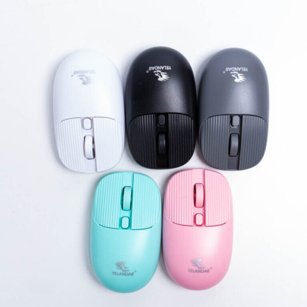 MOUSE INALAMBRICO DECO COLORES SURTIDOS - El Galpón Home