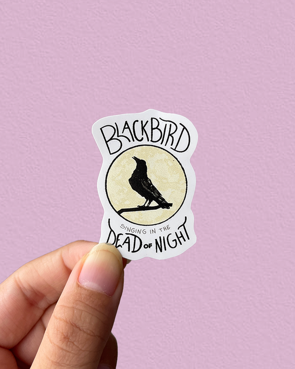 BLACKBIRD - Sticker individual The Beatles - Bohemian Stickers