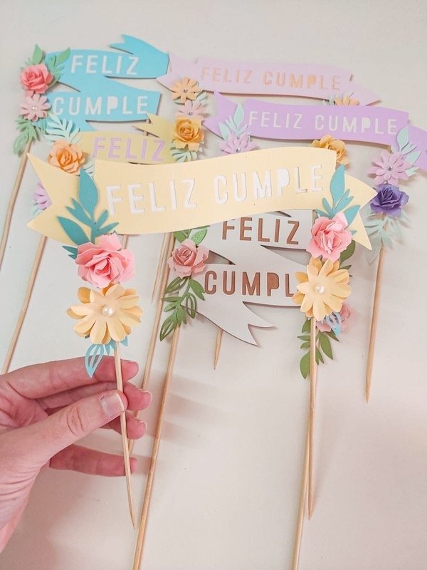 Cake topper - Sorbetes cancheros