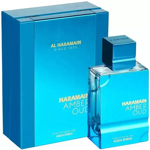 AL HARAMAIN AMBER OUD AQUA DUBAI EDP 75ML (AZUL) - ROGER FERRER