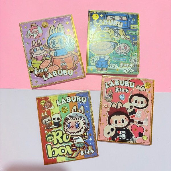 Libreta de sticker chico Labubu - Andalasia Tienda