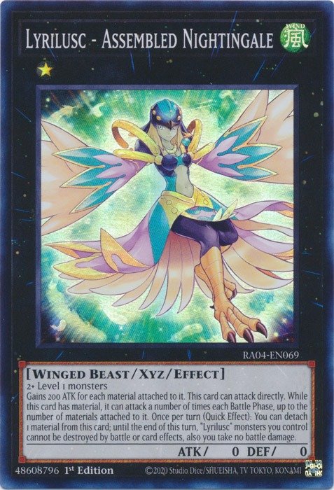Lyrilusc - Assembled Nightingale - RA04-EN069 - Kaori Fusion