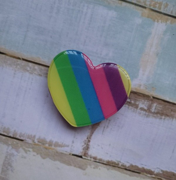 Popsocket Corazón arcoiris - Modatech