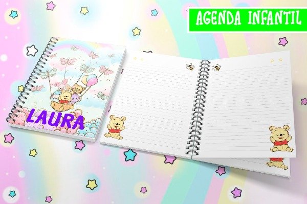 CUADERNOS/AGENDAS INFANTILES - Abigail Imprimibles