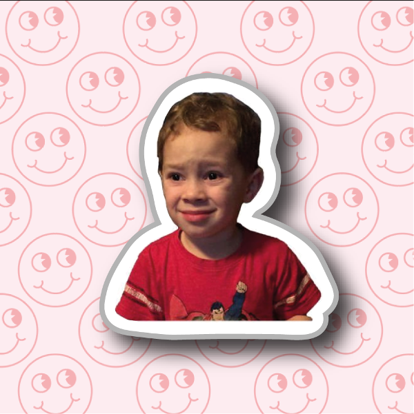 Gavin disgustado - Tienda de Stickers