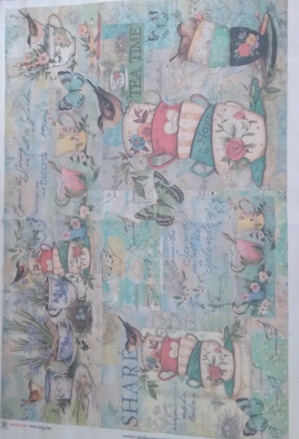 Lamina de seda TEA 10 - La Aldea Artística