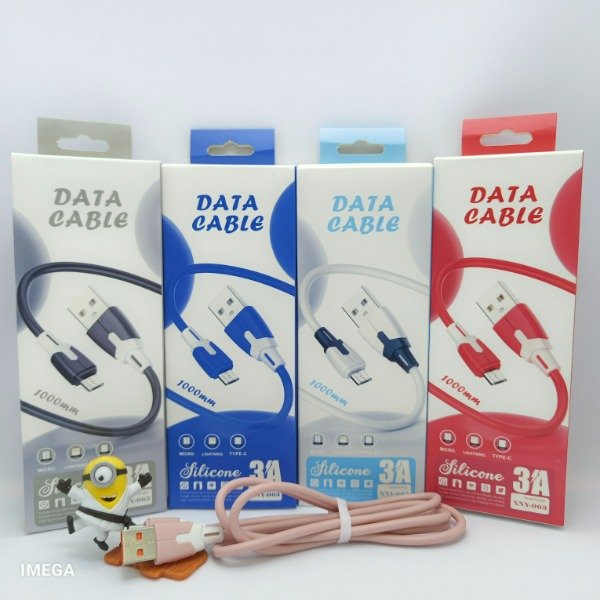Cables de Dato y Carga USB - V8 de 3A (MG380) - IMEGA
