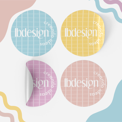 Diseño de Sticker - Lbrunodesign
