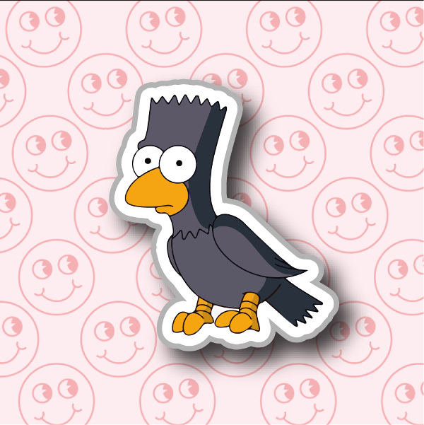 Bart cuervo - Tienda de Stickers