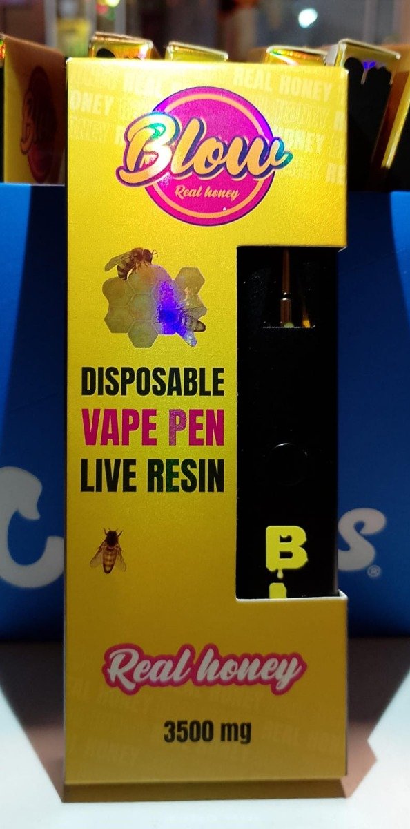 VAPO DESCARTABLE (THC) 3.500mg - BLOW "PAPAYA PUNCH" - MOTA GARDEN GROWSHOP