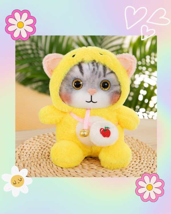 Peluche Gatito Mofusand Disfraz Pollito - Fantasy Store