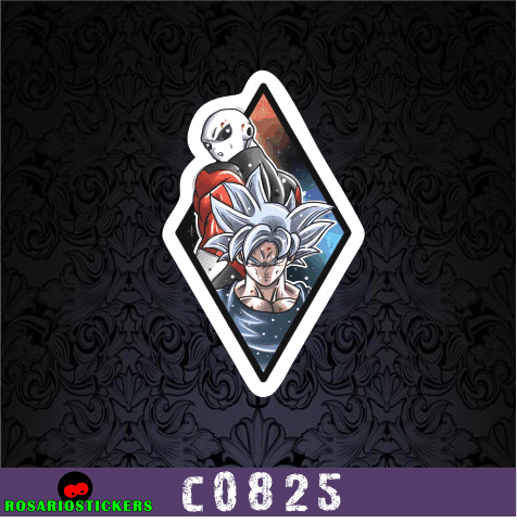 C0825 - Goku Jiren Dragon Ball - RosarioStickers