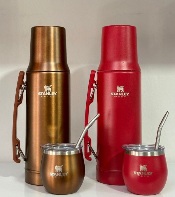 Termos sistem con mate antiderrame - León Regalería