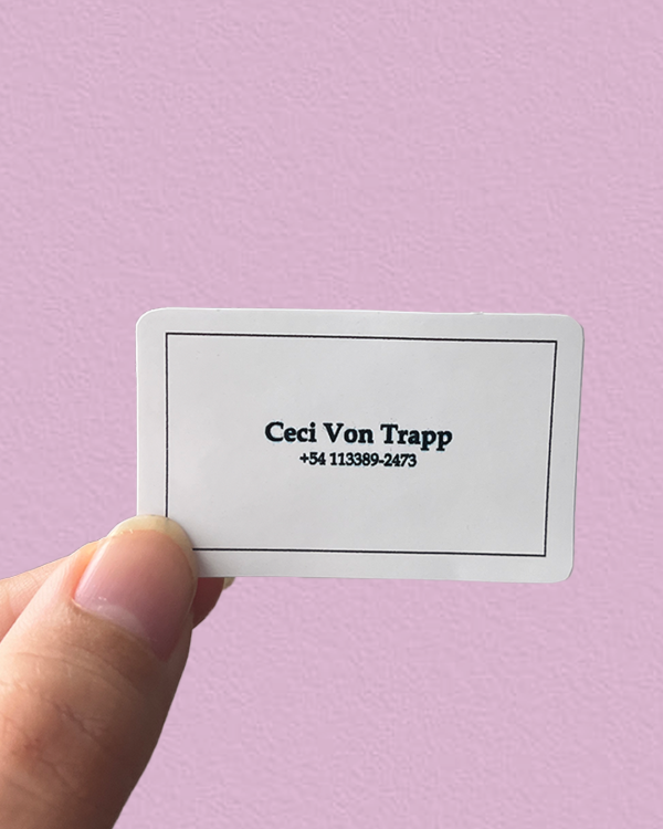 CECI VON TRAPP - Sticker individual P0rno y Helado - Bohemian Stickers