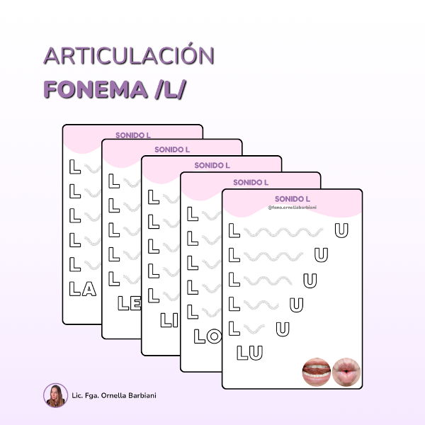 Articulación: Fonema L - Fono Ornella Barbiani