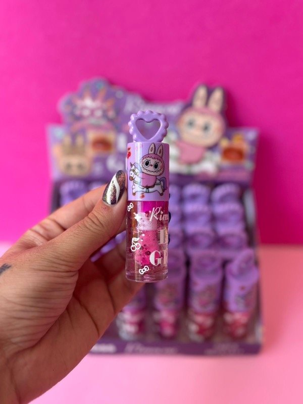 Caja X24 Lip Gloss Cool Labubu Rimocoo - Maca modas