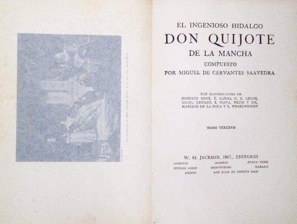 El ingenioso hidalgo Don Quijote Tomo III - Cervantes Saavedra ...