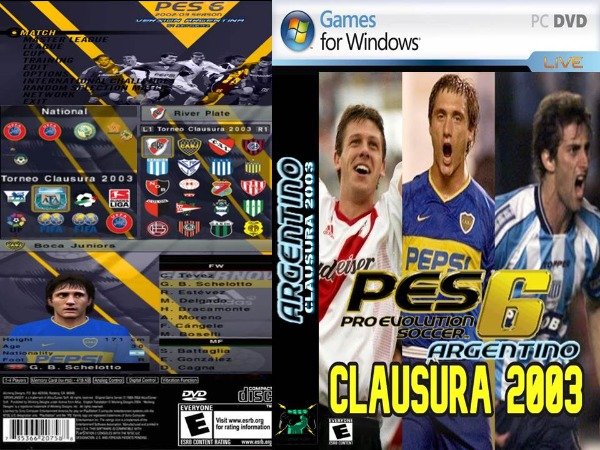 PES 6 CLAUSURA 2003 V1 (PC) - LibrexPlay2