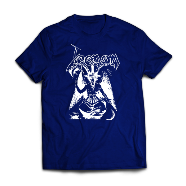Remera Venom Baphomet Kissing the beast Black Metal - RemerasMachete
