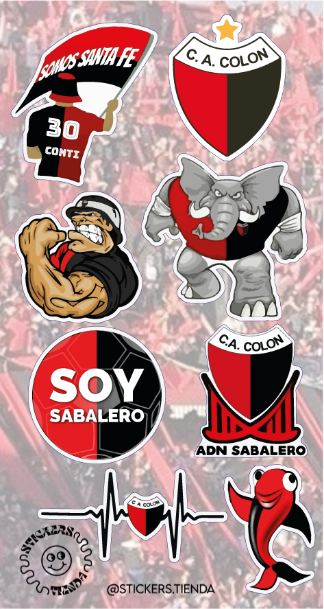 Plancha celu Colón - Tienda de Stickers