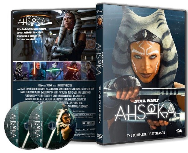 Star Wars Ahsoka Miniserie En Dvd Latino/ingles Subt Esp - VIDEOCLUBSUAREZ