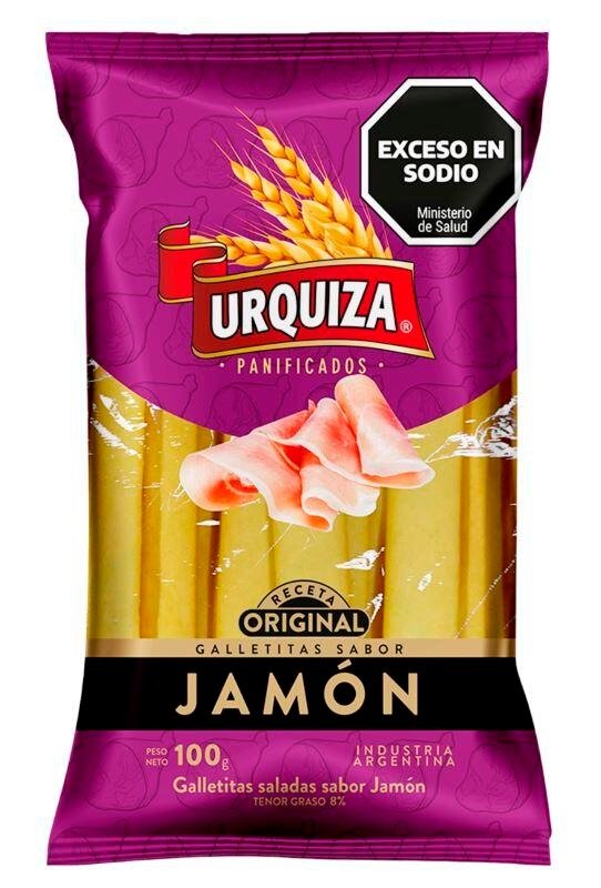 Tablitas sabor Jamón x 100 gr - Urquiza - Deli La Plata