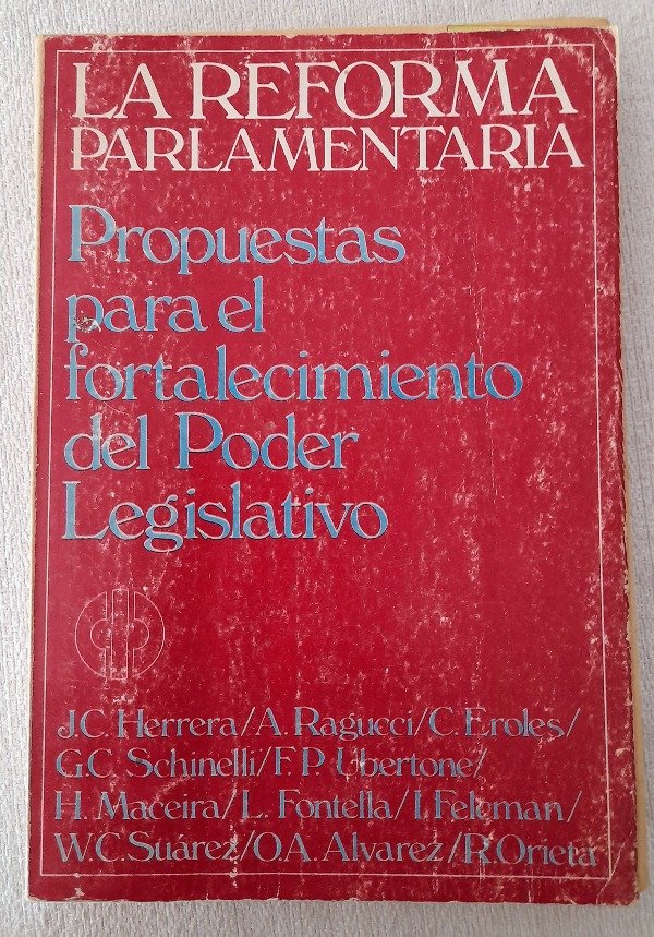 La Reforma Parlamentaria - Poder Legislativo - El Cid Editor - Libros ...